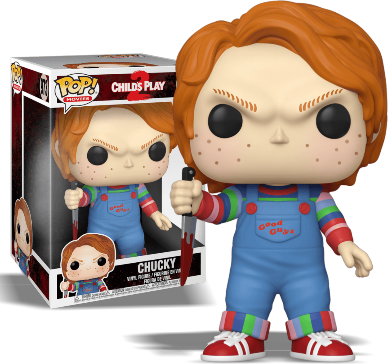 Child's Play 2 - Chucky 10" Pop! Vinyl Figure – Koolaz Ltd