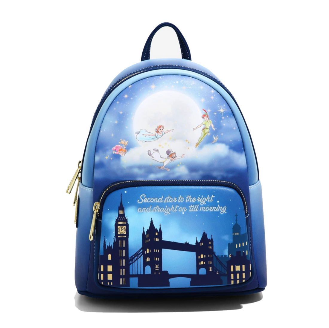 Loungefly X Disney Peter Pan Second Star Glow Mini Backpack – Koolaz Ltd